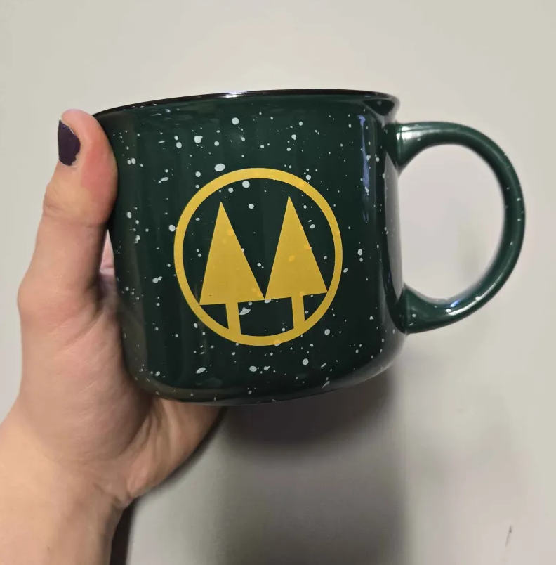 Pine tree Mug - Inter-Cooperative Council at Ann Arbor